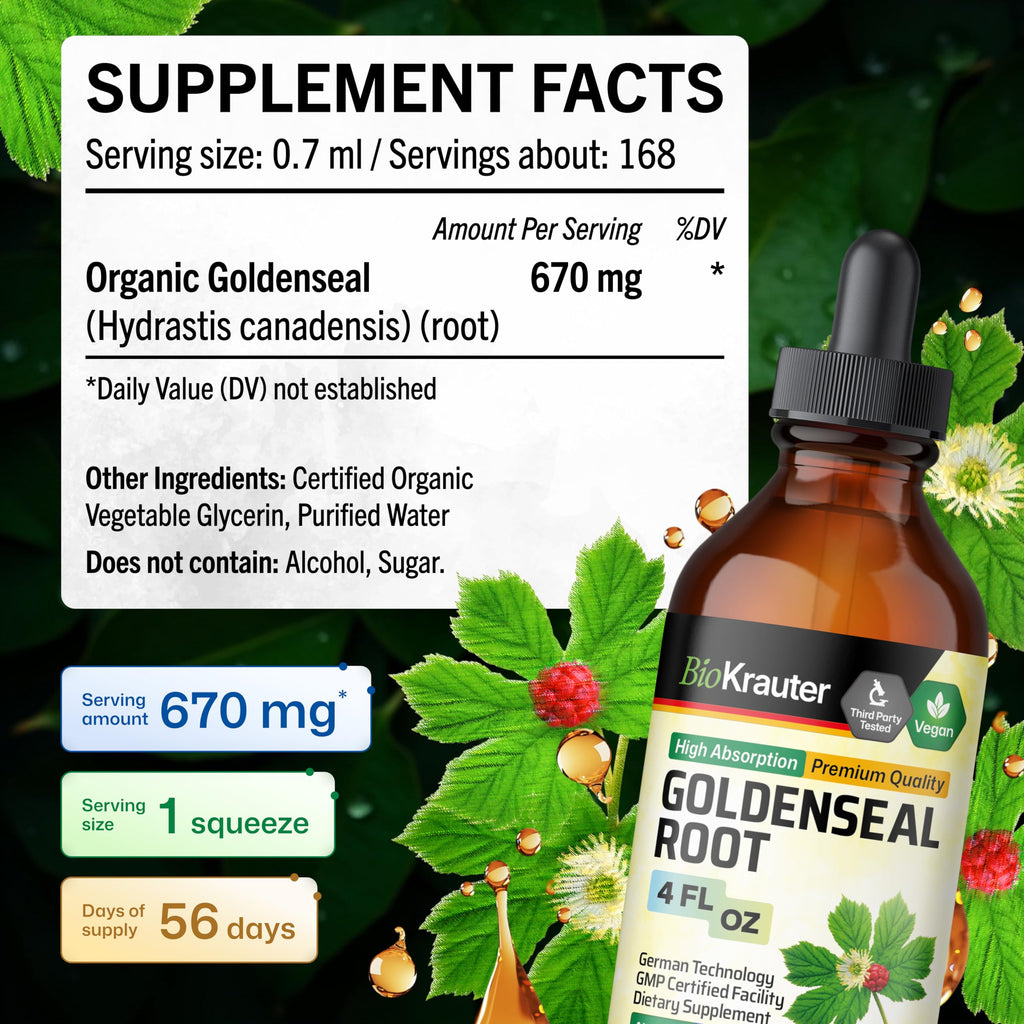 goldenseal tincture for holistic healing