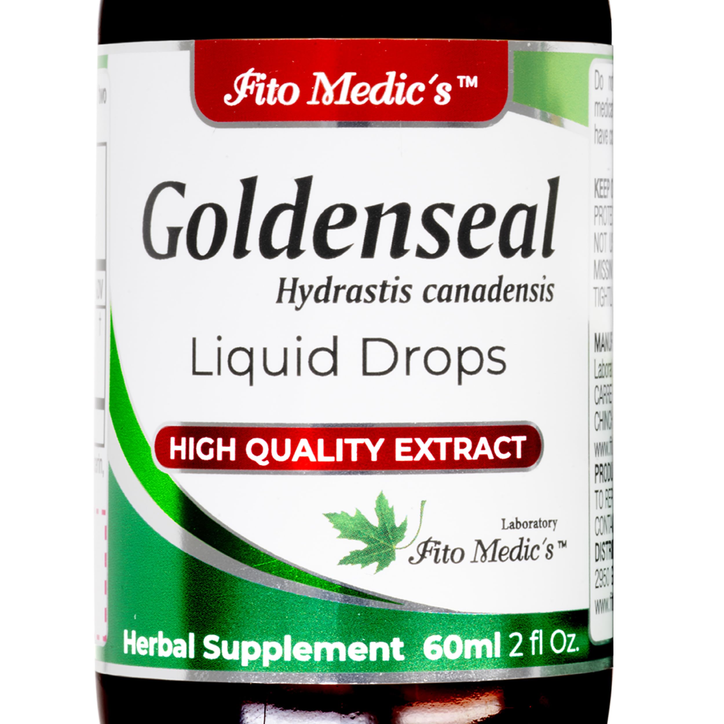 goldenseal tincture for respiratory health