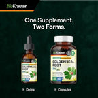 Goldenseal tincture for respiratory support