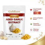 Goldium garlic supplement for heart health