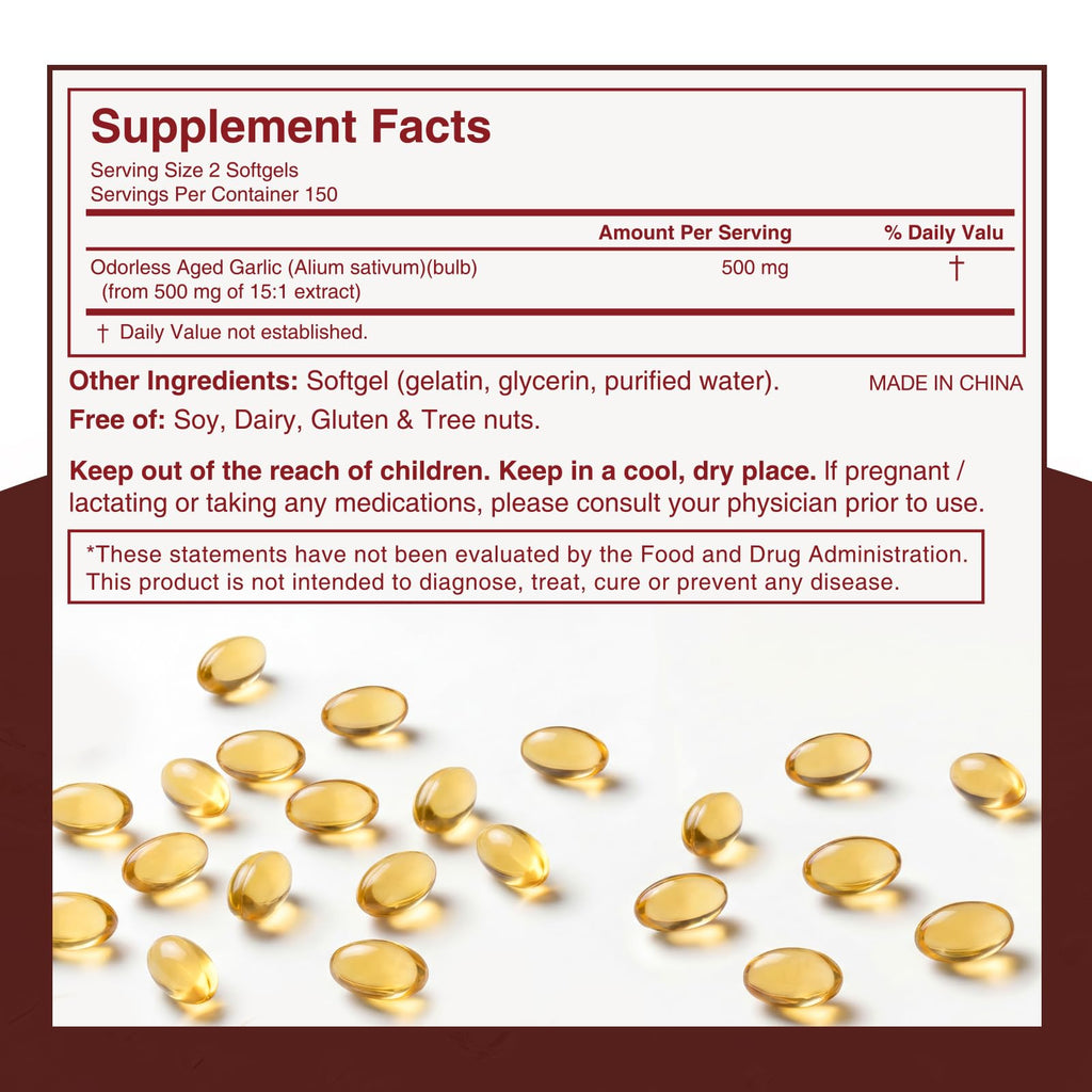 Goldium herbal garlic for wellness
