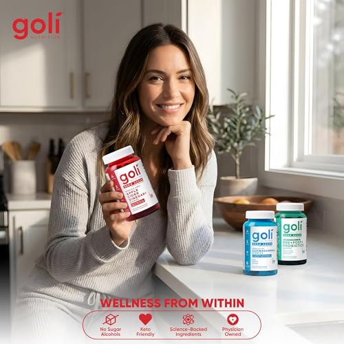 Goli apple cider vinegar gummies for gut health
