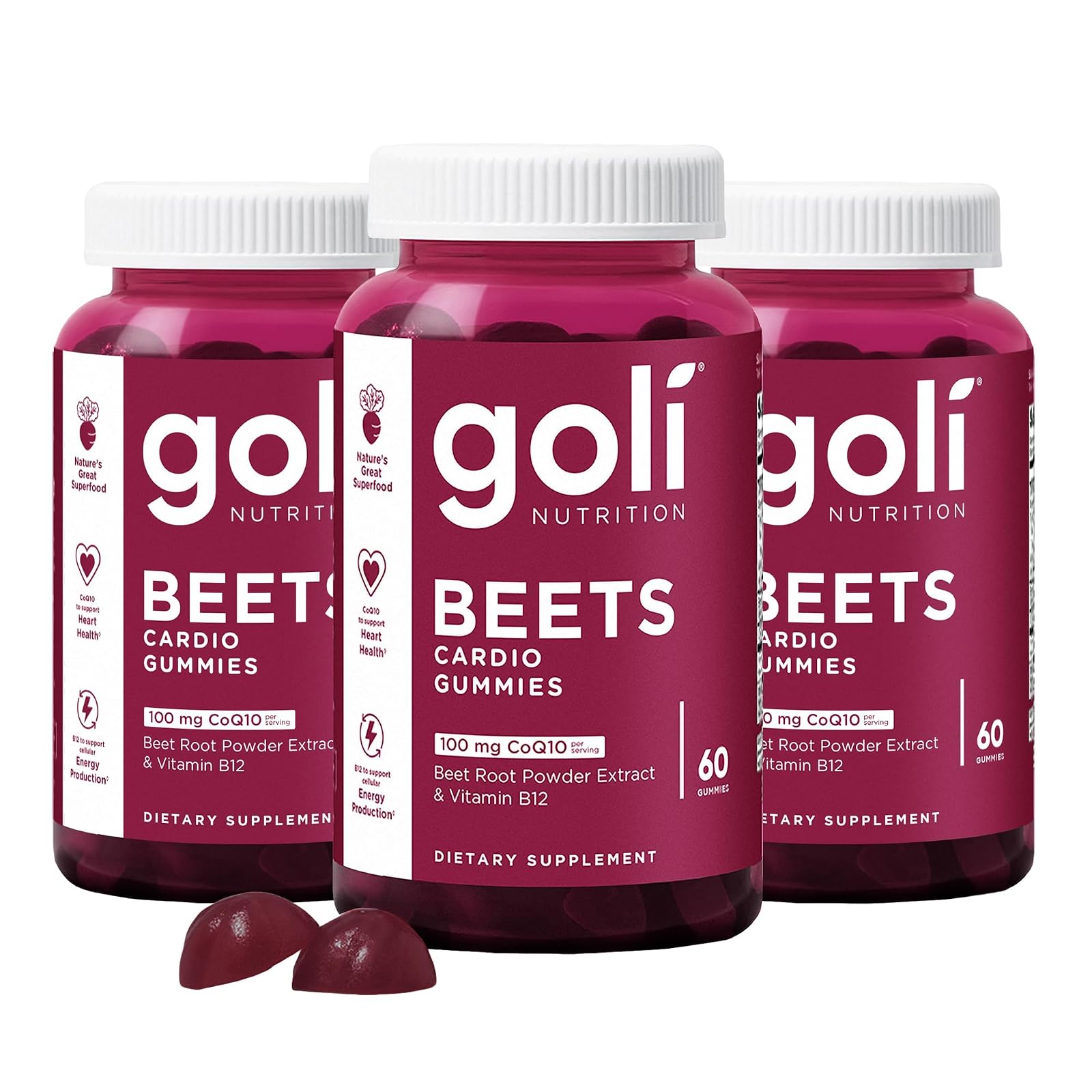 Goli Beets Cardio Gummy benefits