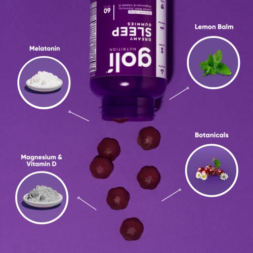 Goli Dreamy Sleep Gummy benefits