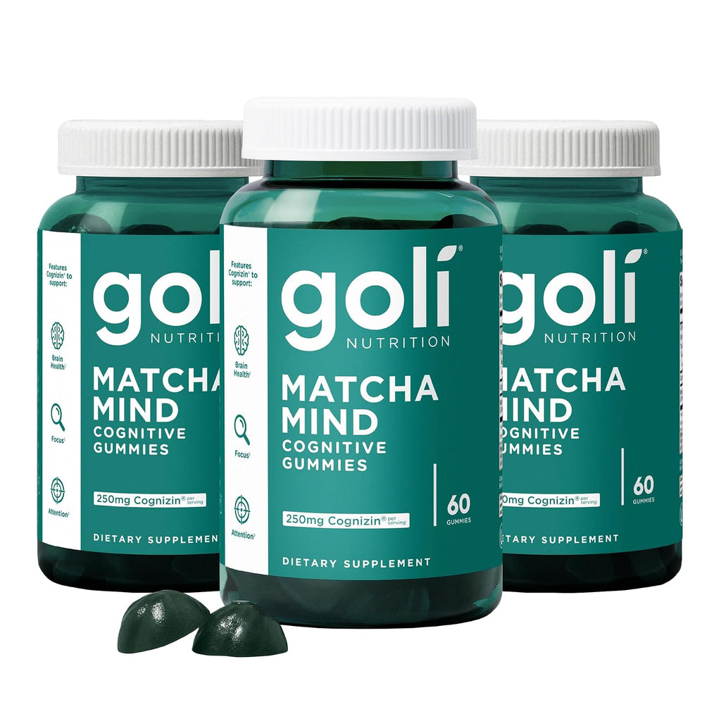 Goli Matcha Mind gummies for energy