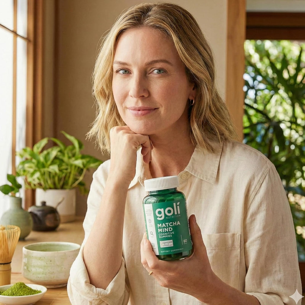 Goli Matcha Mind gummies for focus