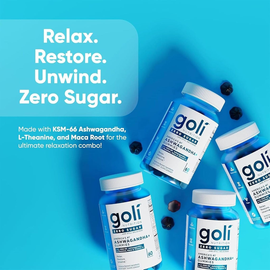Goli multivitamin for stress relief