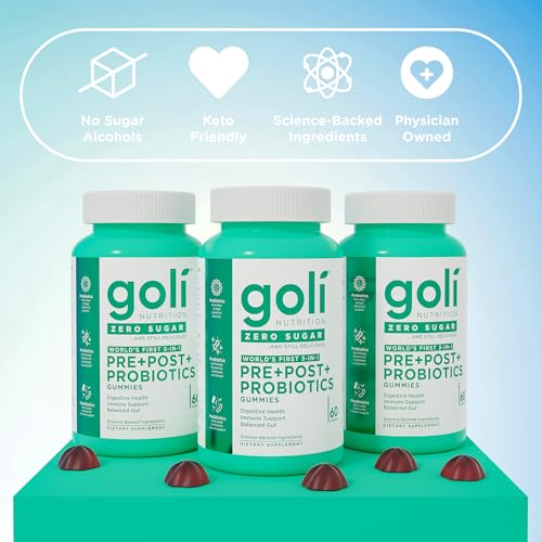 Goli pre postbiotic gummies benefits