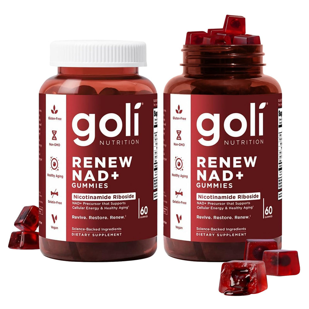 Goli Renew NAD+ gummies for energy