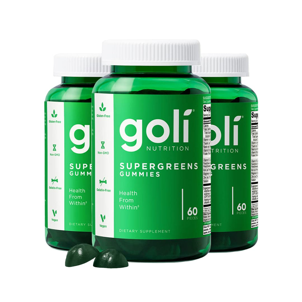 Goli SuperGreen gummy multivitamin