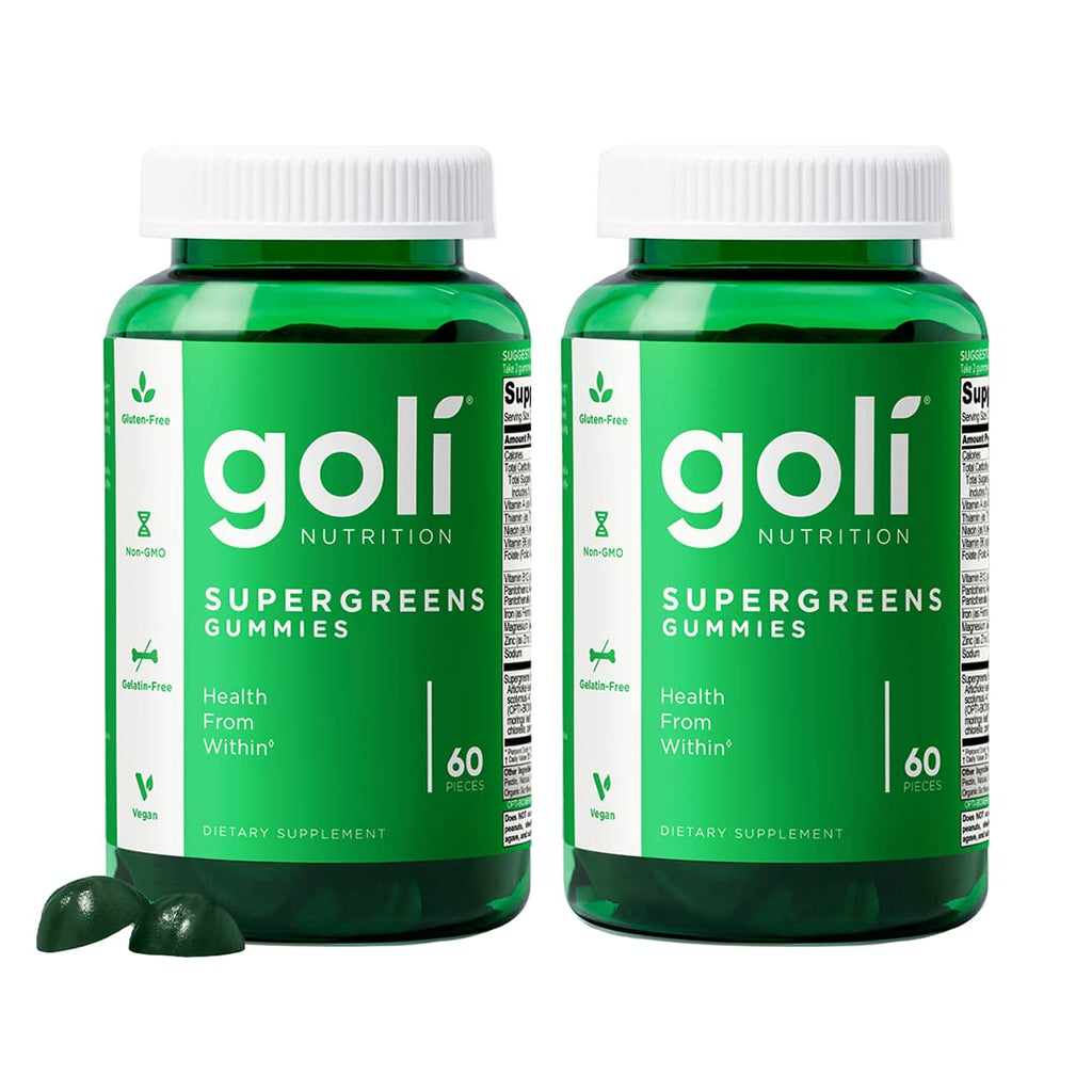 Goli SuperGreens gummy multivitamin