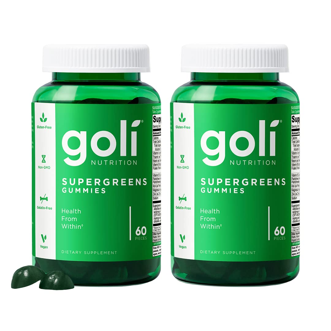 Goli SuperGreens gummy multivitamin