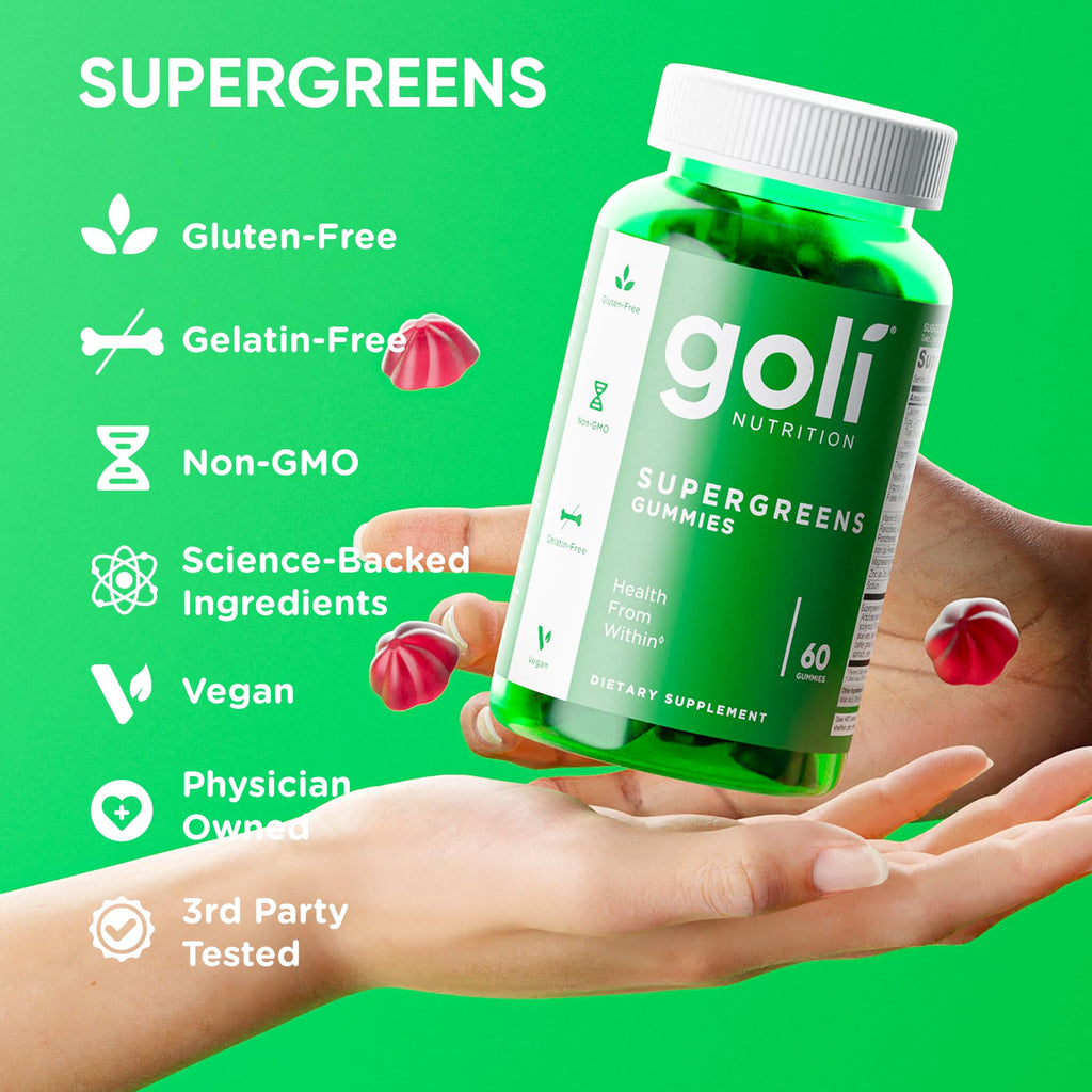 Goli vitamin gummies for overall wellness