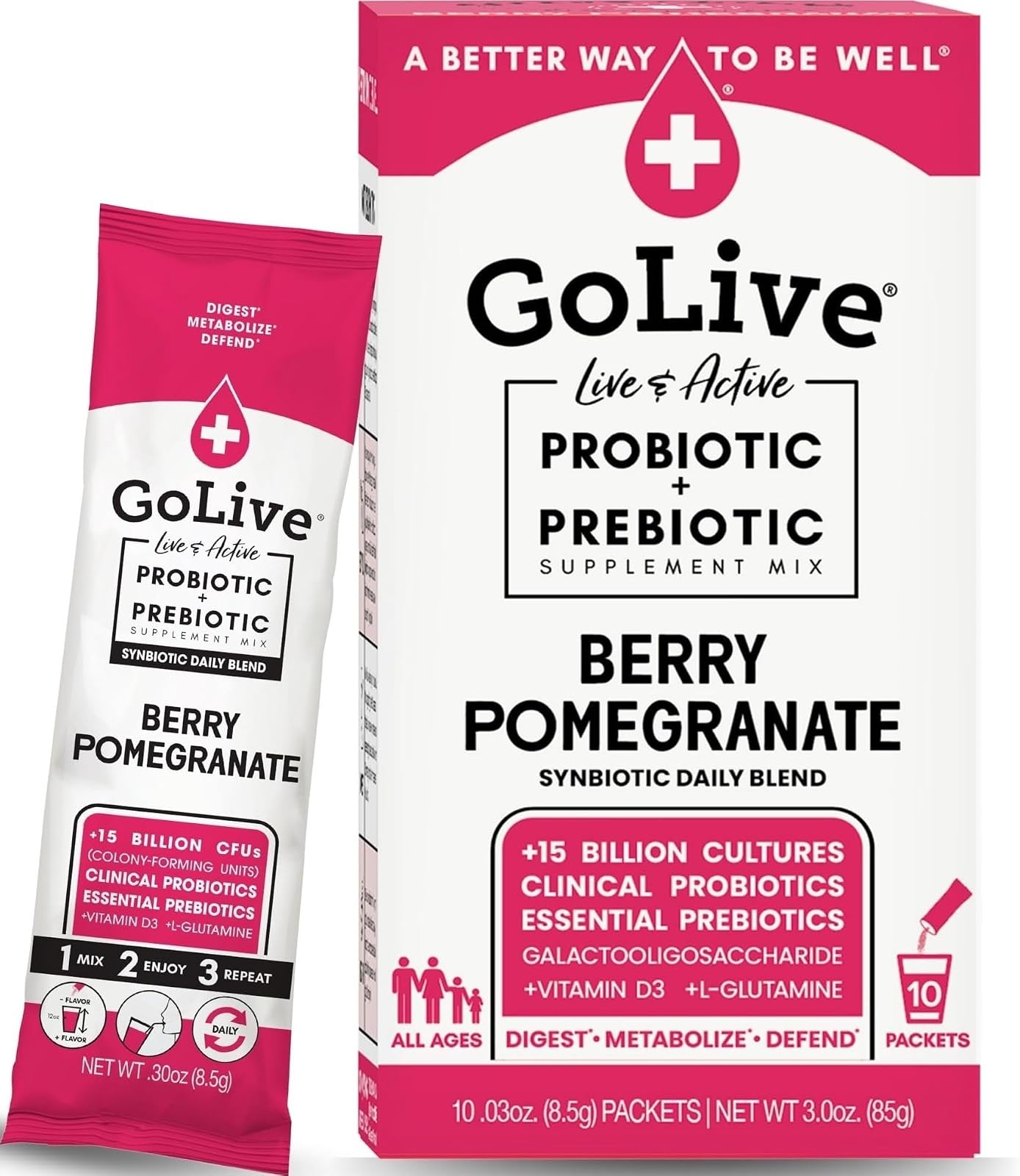 GoLive probiotics for digestive health