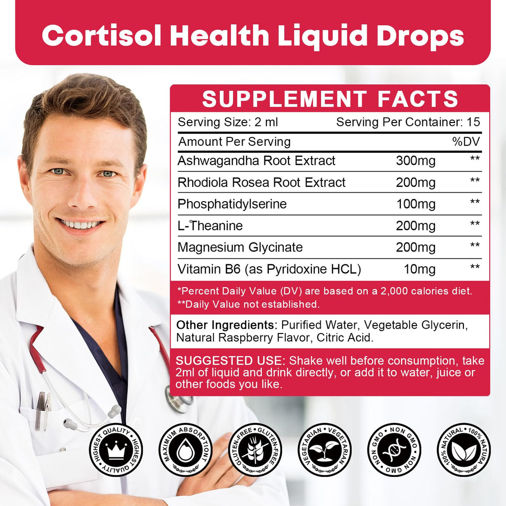 GONGOTA cortisol supplements for balanced mood