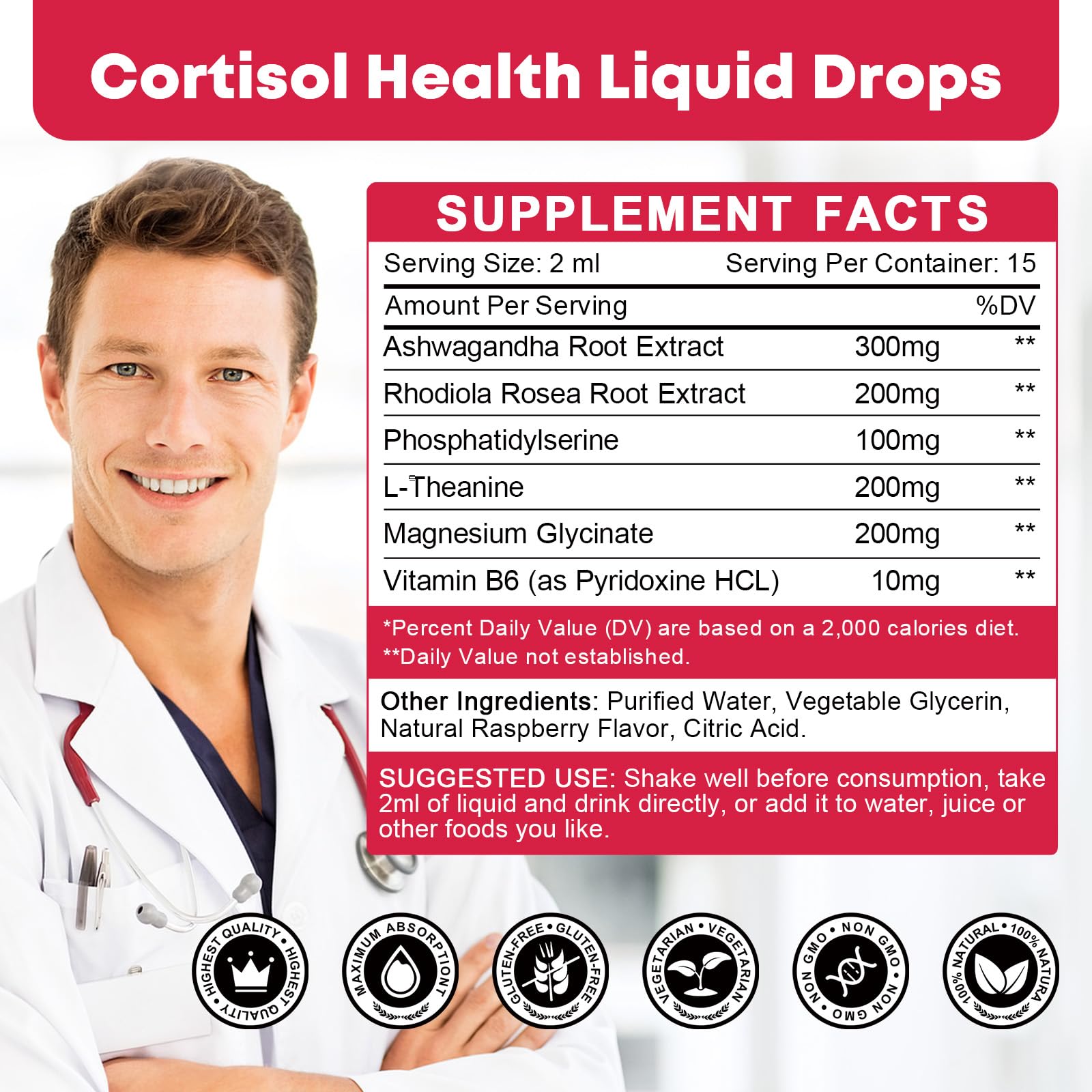 GONGOTA cortisol supplements for balanced mood