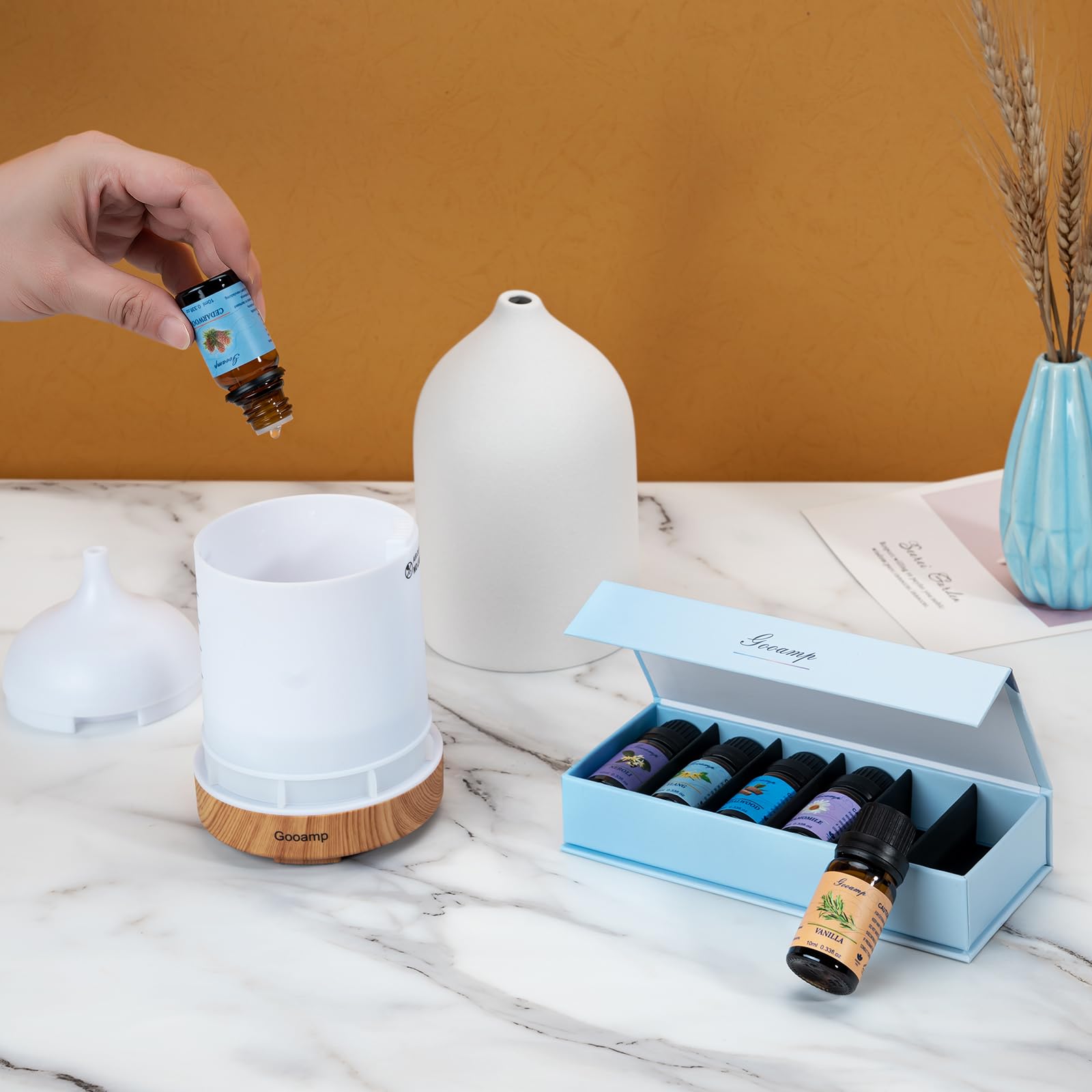 Gooamp essential oils for wellness