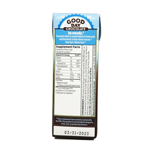 Good Day Chocolate calming health benefits