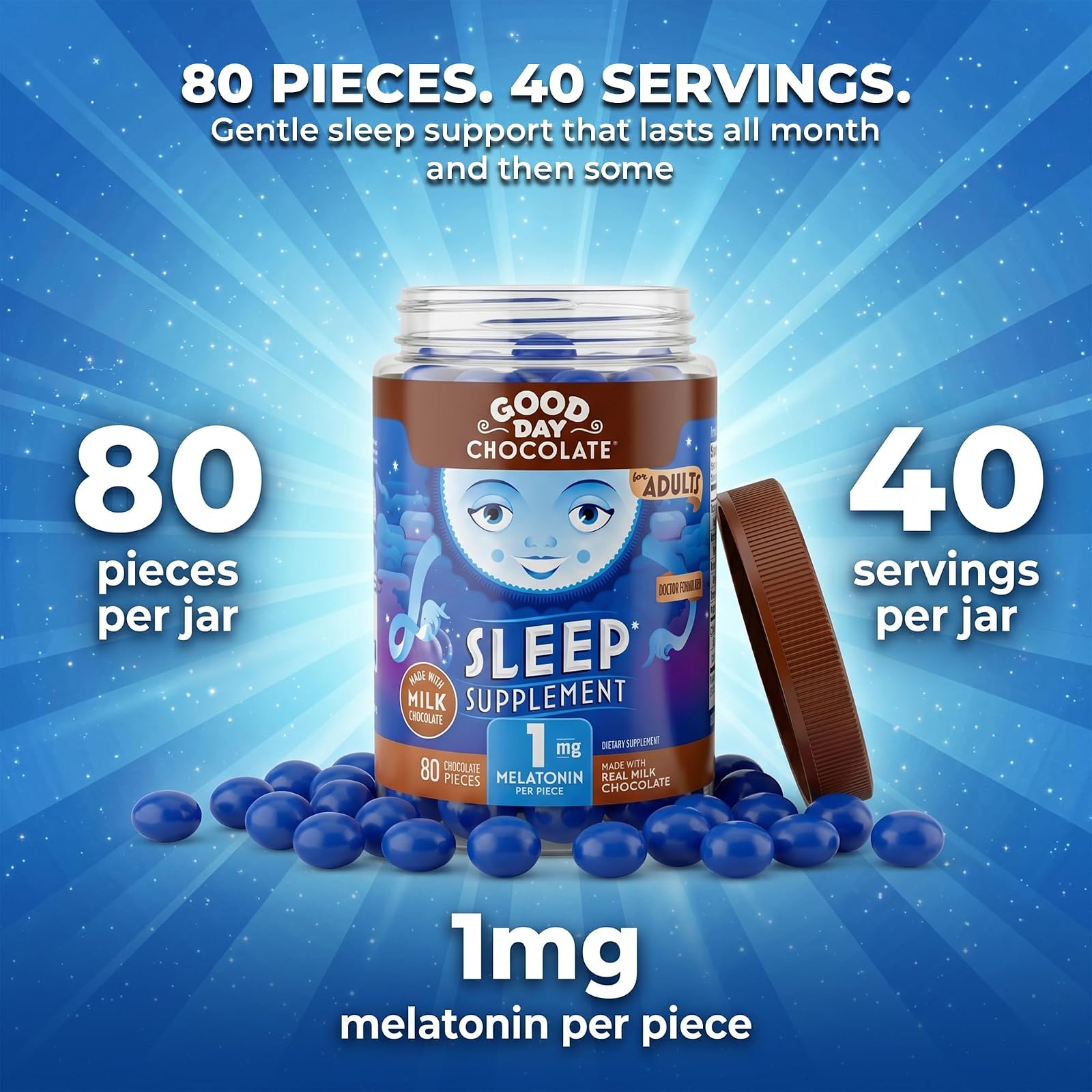 Good Day melatonin for restful nights