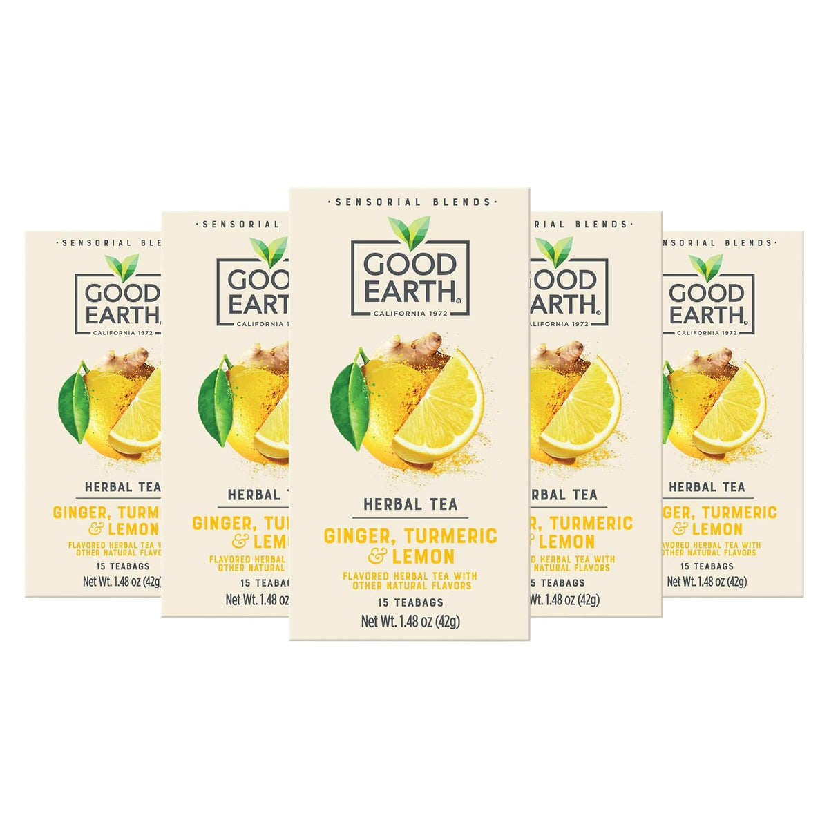 Good Earth ginger herbal tea bags