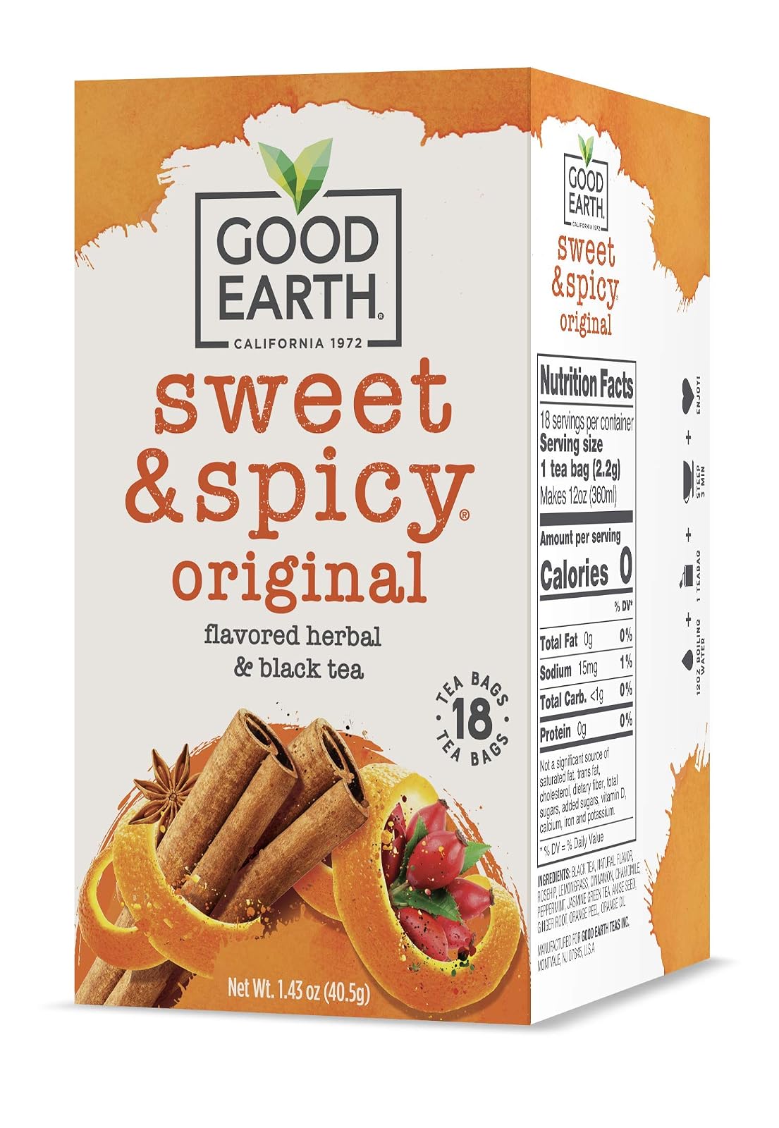Good Earth herbal tea bags