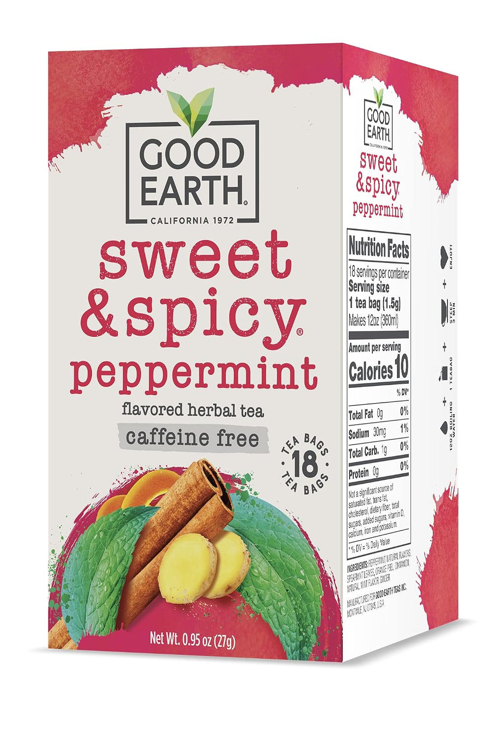 Good Earth herbal tea blend