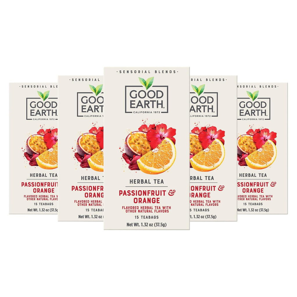 Good Earth herbal tea for relaxation