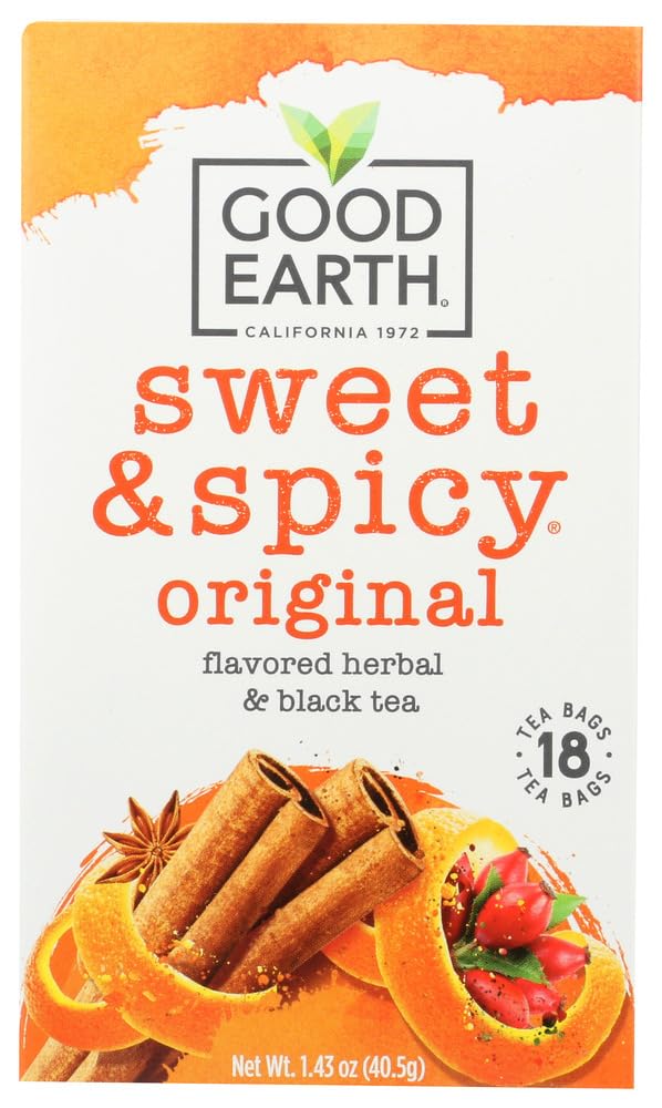 Good Earth Sweet & Spicy herbal tea bags