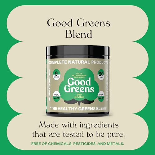 Good Greens superfood powder for meal replacement