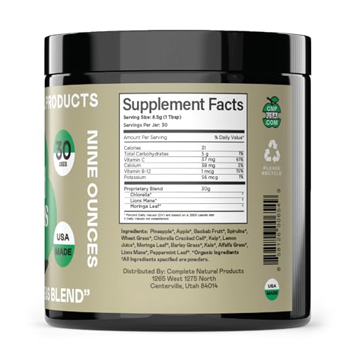 Good Greens superfood powder for smoothies