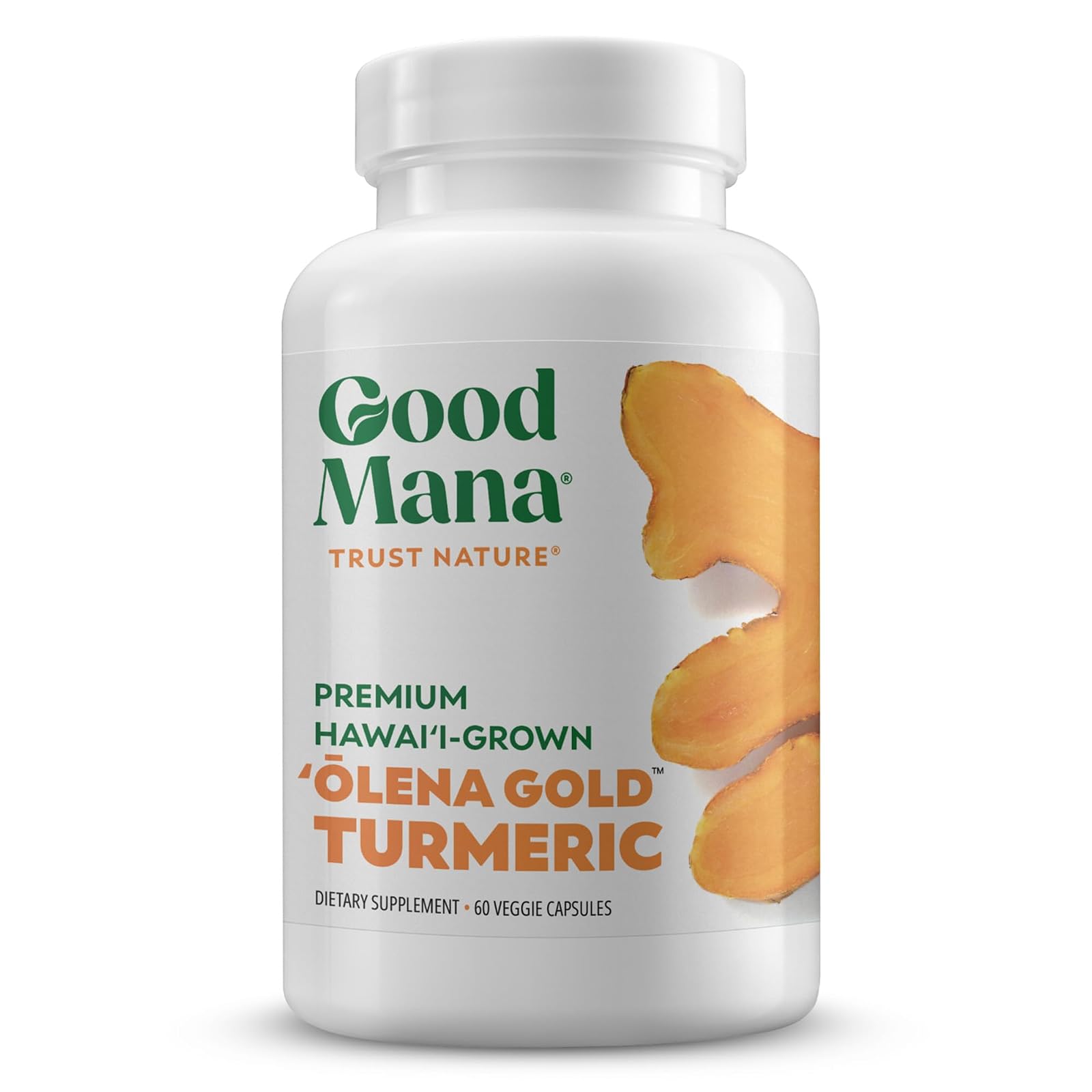 Good Mana turmeric & curcumin capsules
