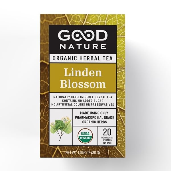 Good Nature organic herbal tea linden blossom benefits