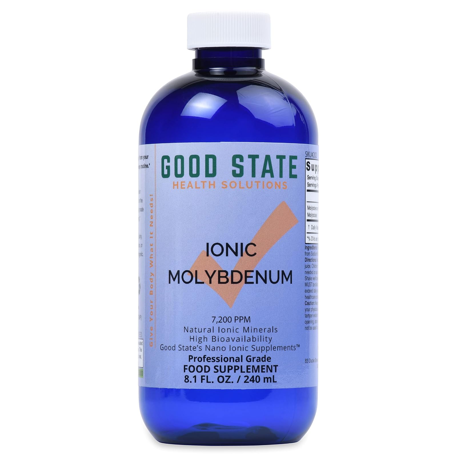 Good State Liquid Ionic Molybdenum supplement for trace minerals