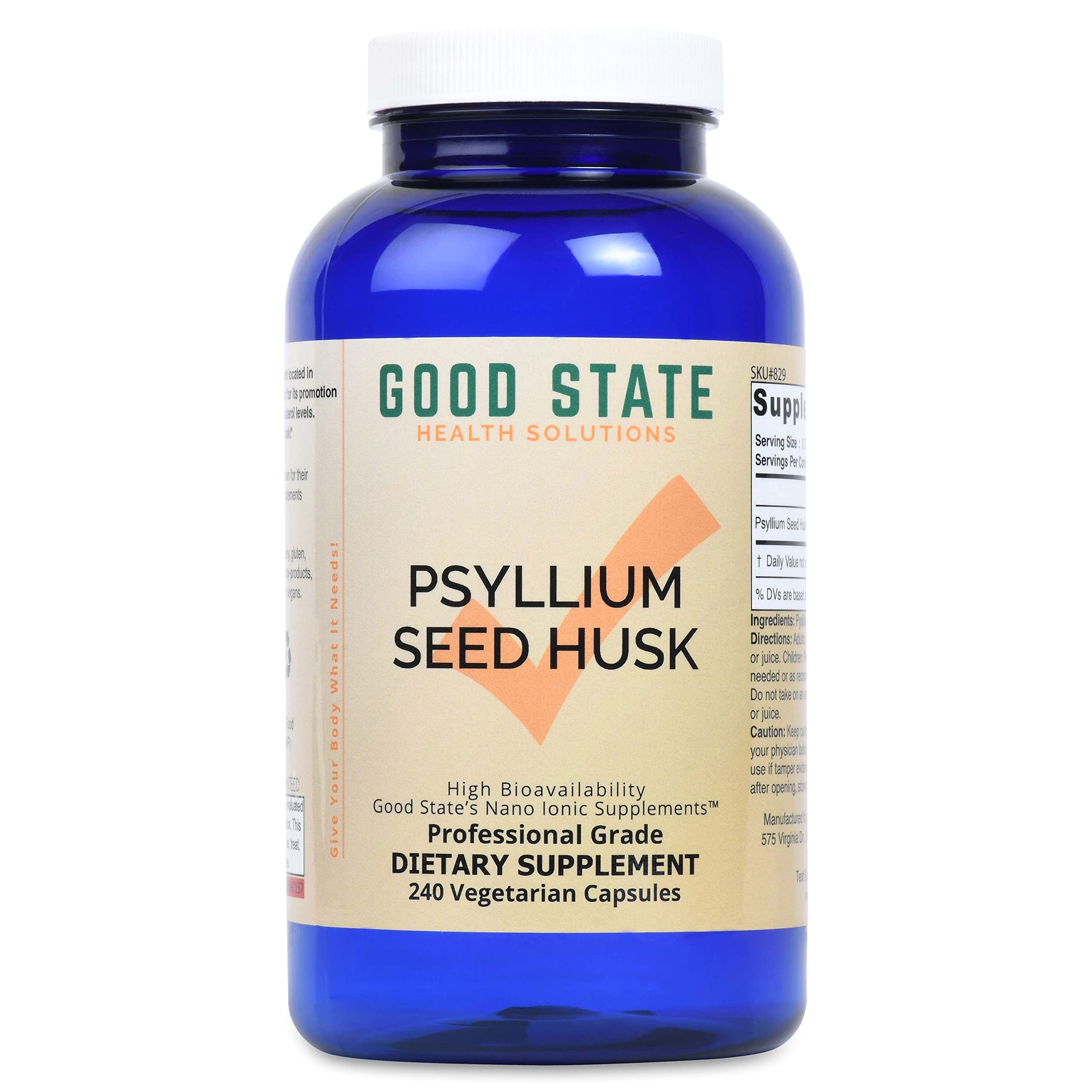 Good State psyllium fiber supplement