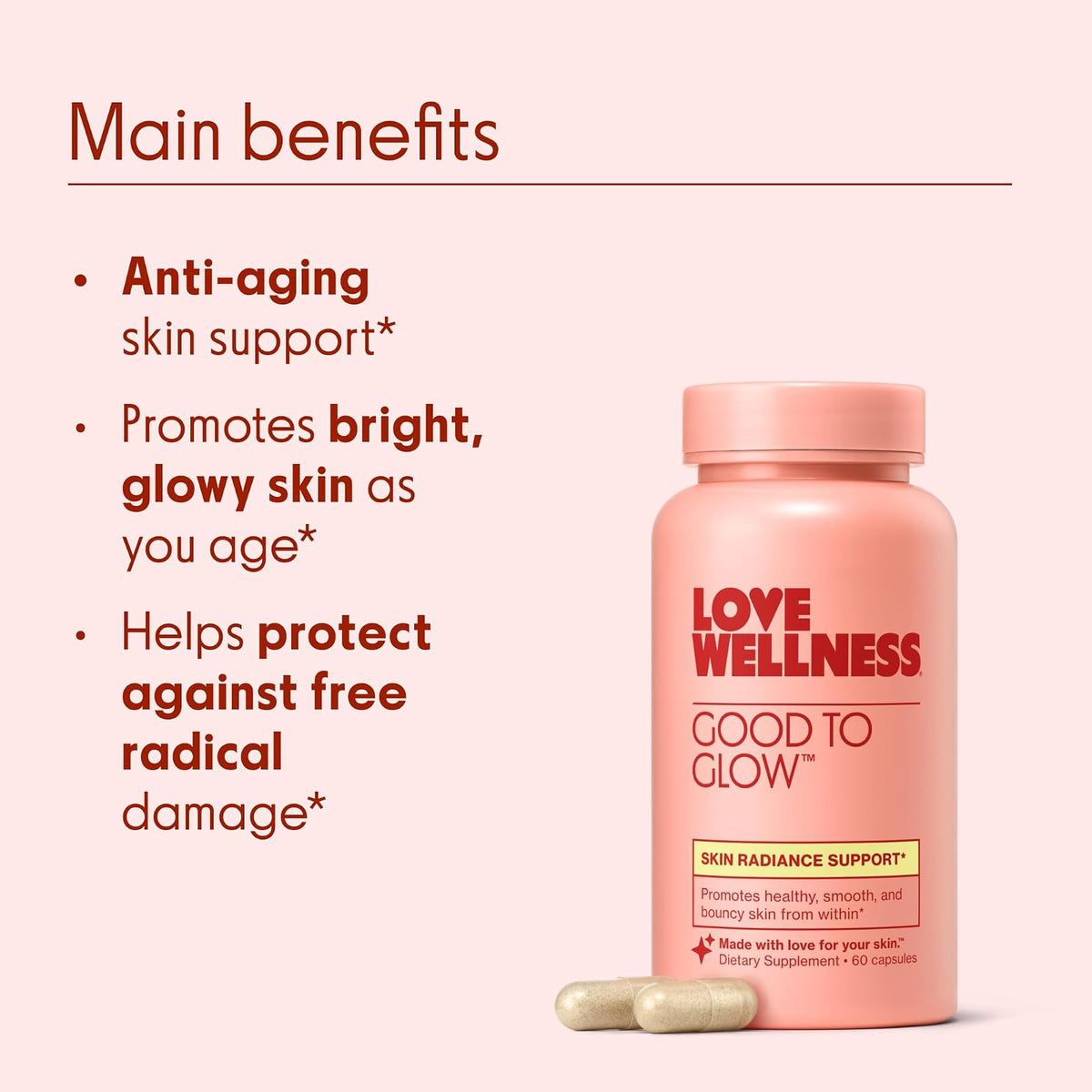 Good to Glow collagen peptides formula