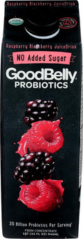 Goodbelly probiotics juice drink raspberry blackberry
