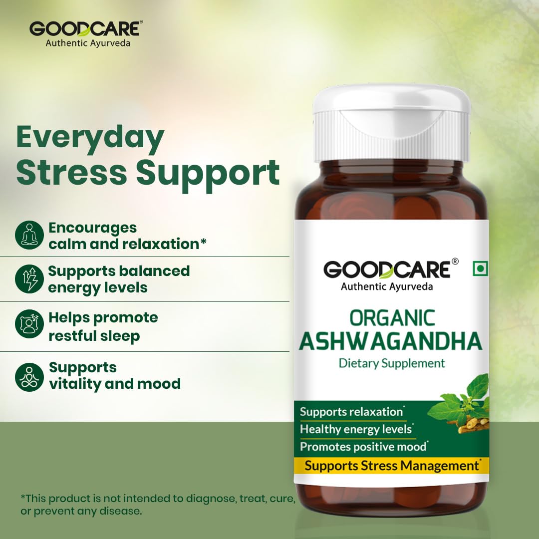 Goodcare Organic Ashwagandha natural energy booster