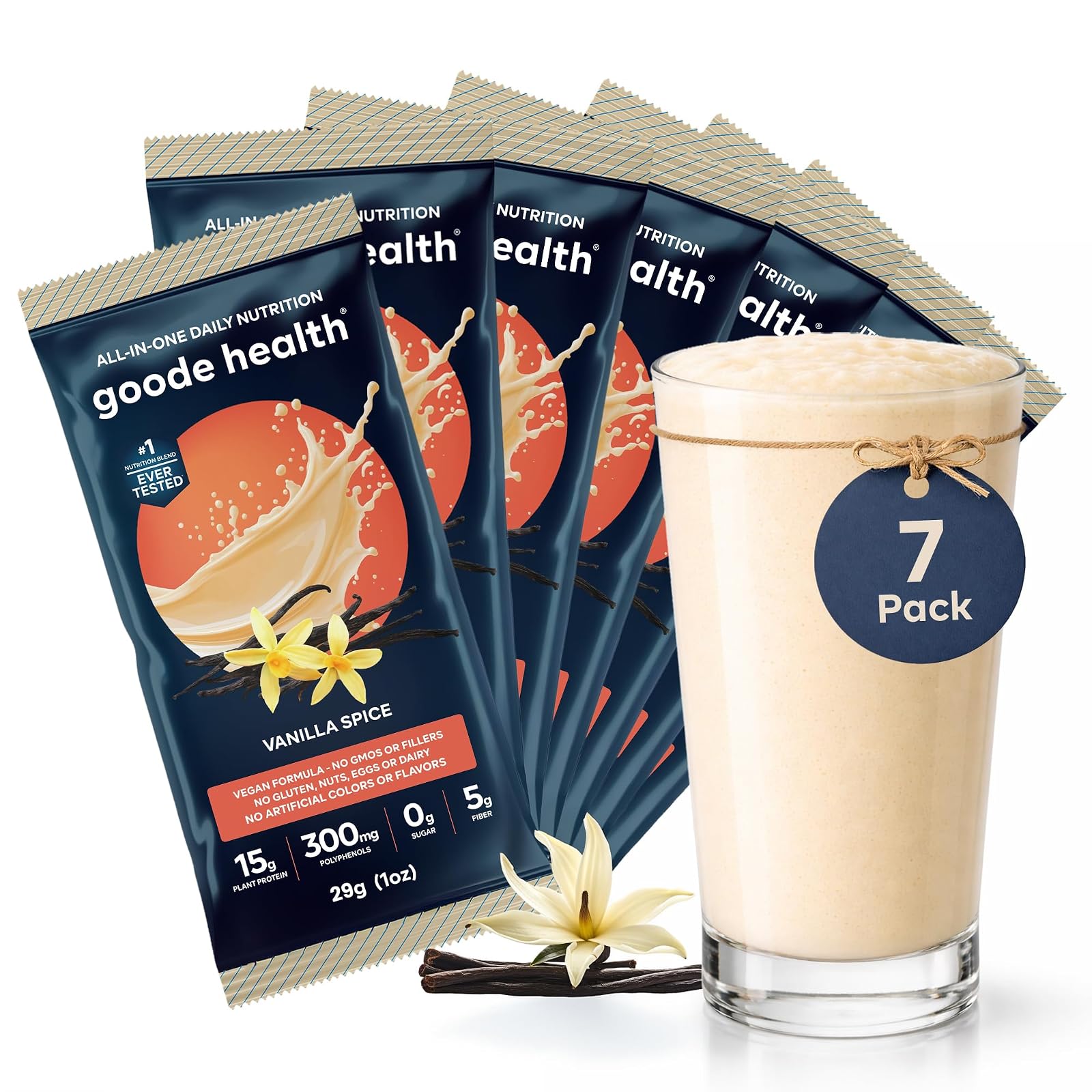 Goode Health vanilla spice shake