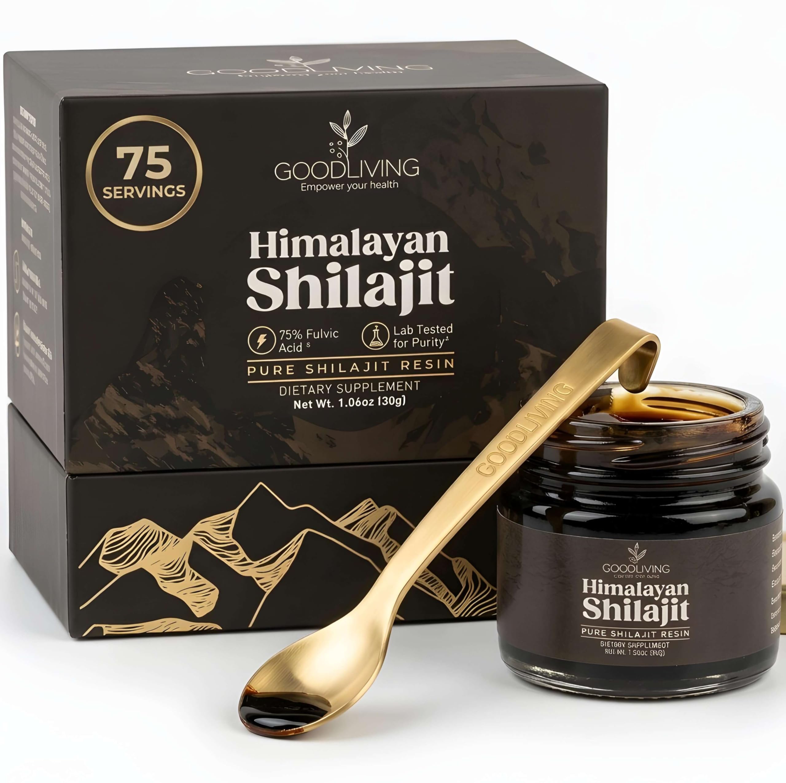 GoodLiving shilajit resin for energy