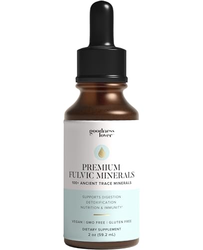 Goodness Lover fulvic mineral drops benefits