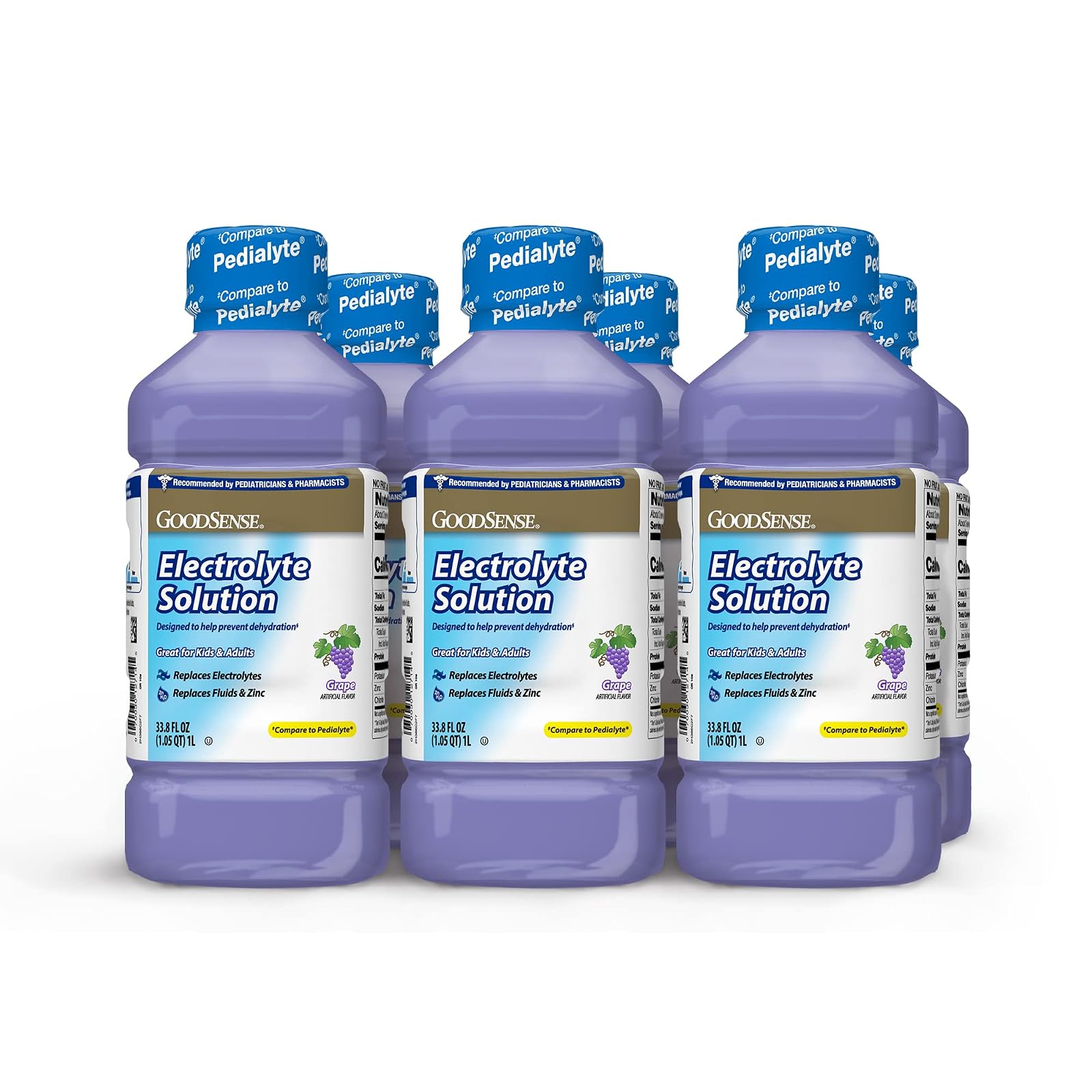 GoodSense electrolyte solution grape flavour