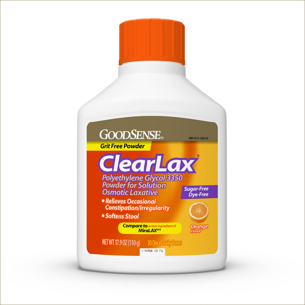 GoodSense laxatives for constipation relief