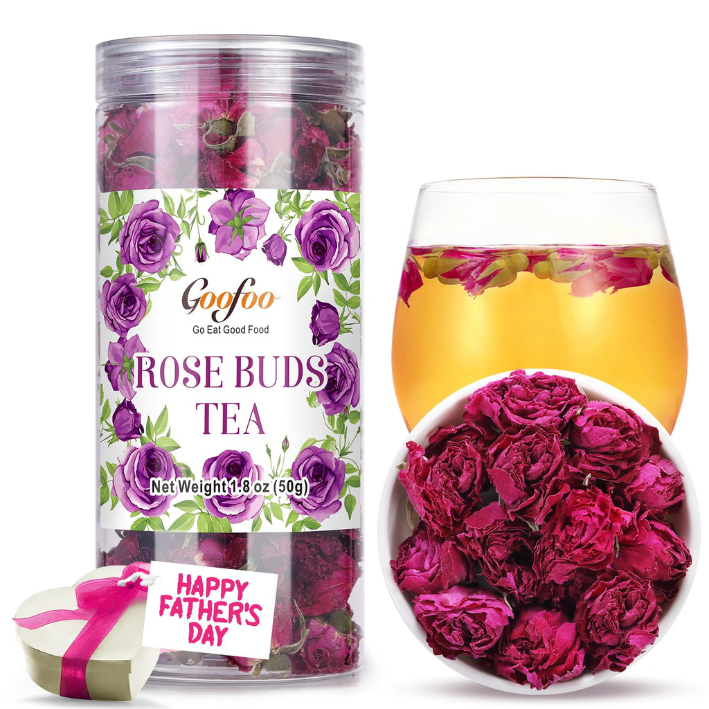 Goofoo dried rose buds tea