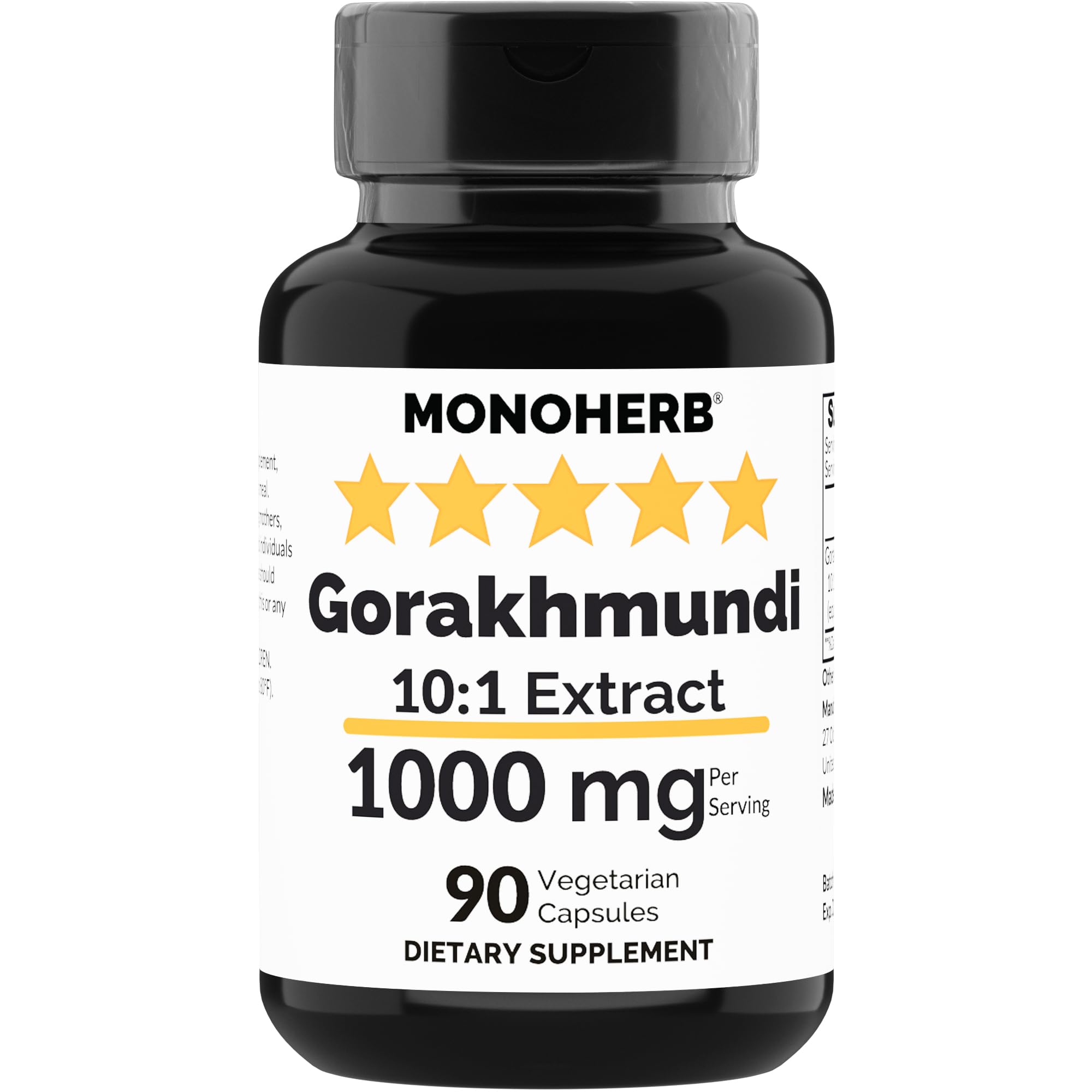 Gorakhmundi extract vegetarian capsules
