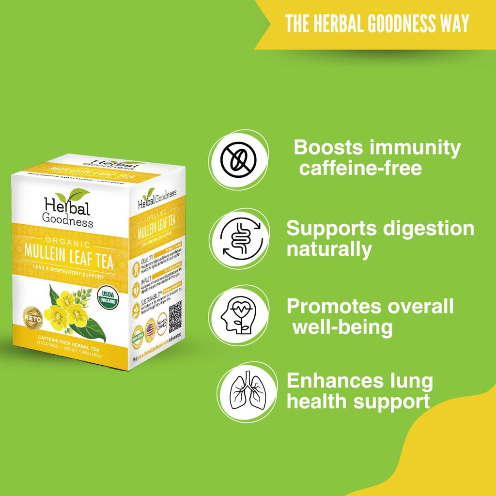 Gordolobo herbal tea for relaxation