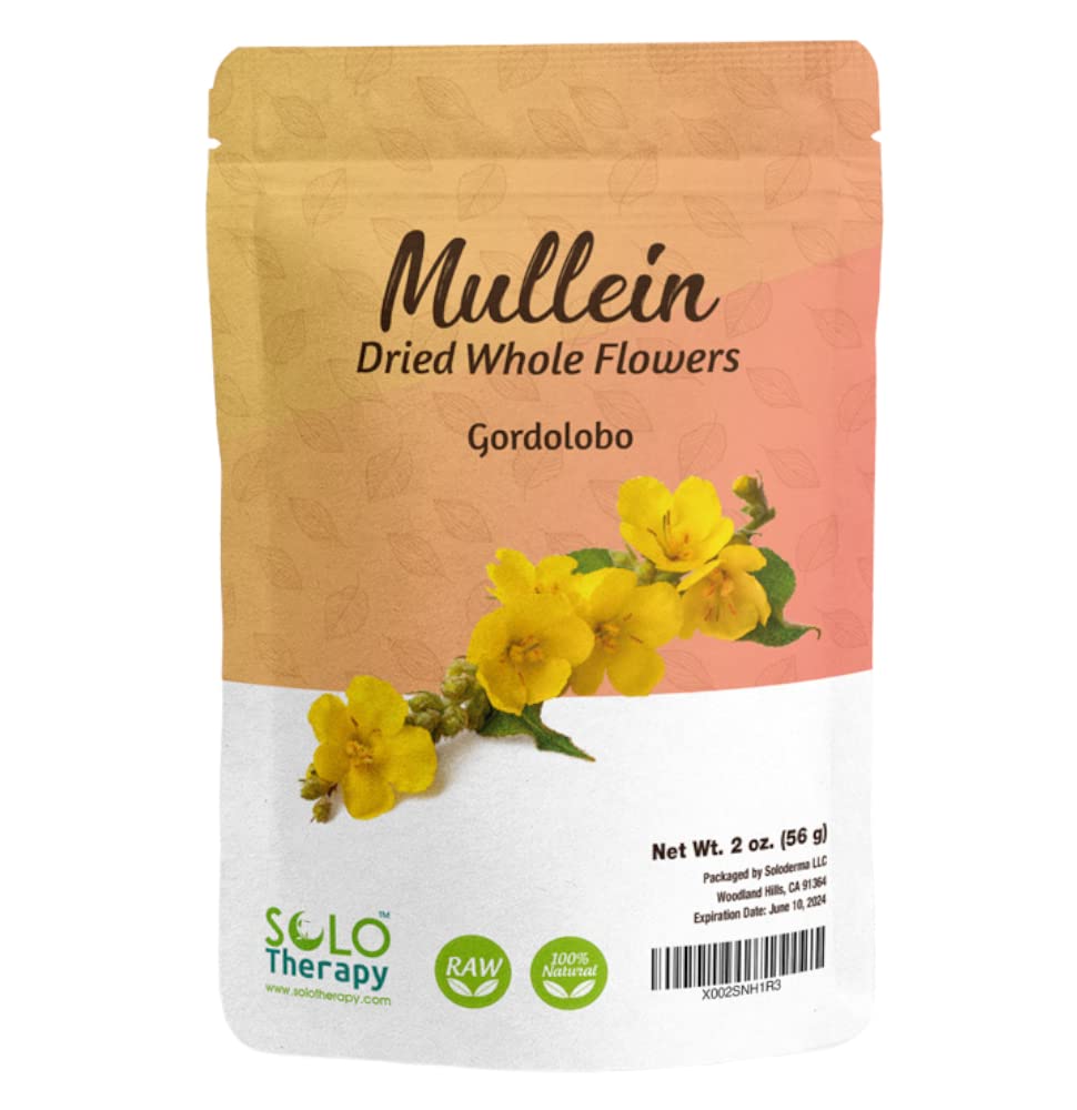 Gordolobo mullein dried whole flowers
