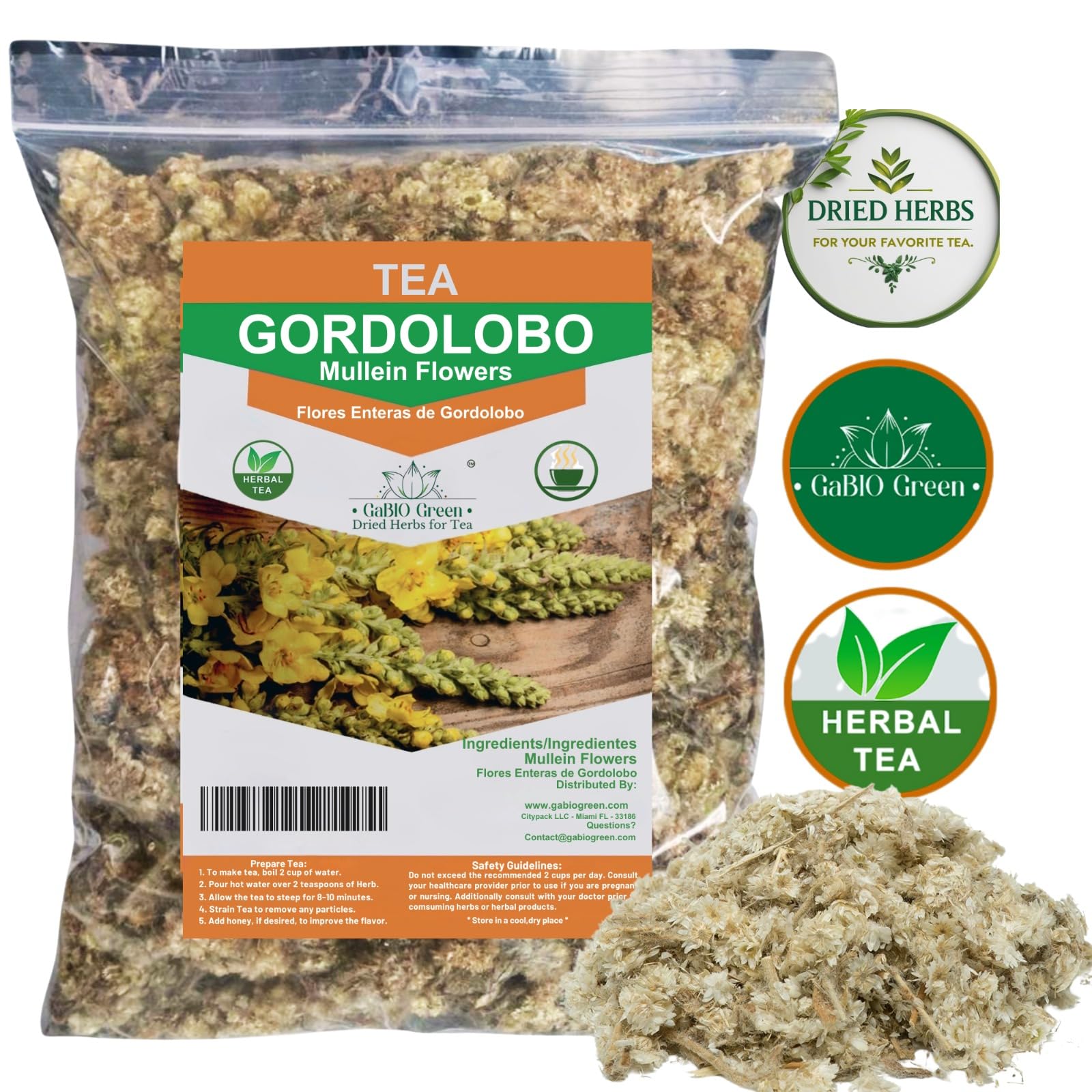 Gordolobo mullein flowers benefits