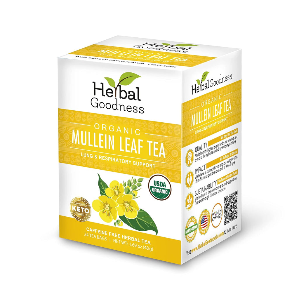 Gordolobo mullein leaf herbal tea