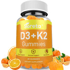 Goreta Vitamin D3 K2 gummies benefits