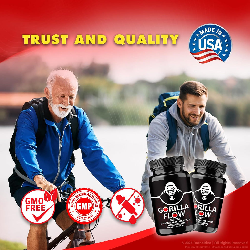 Gorilla Flow capsules for men’s health